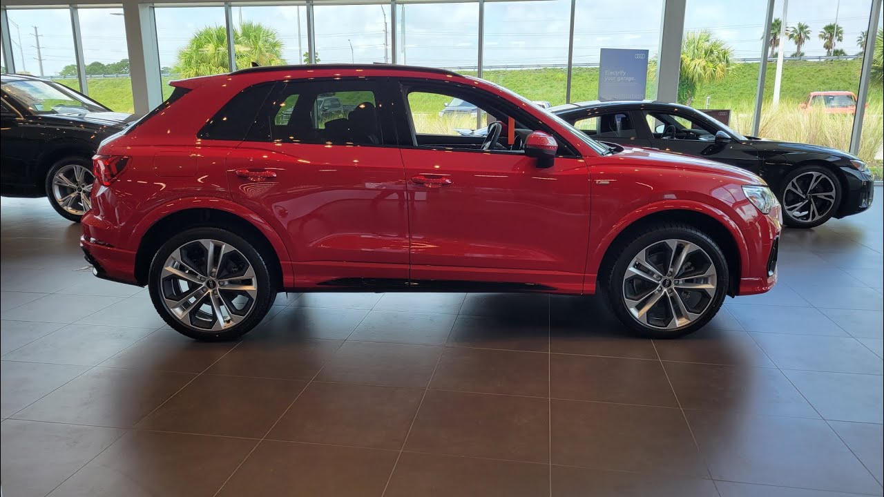 Tango Red 2022 Audi Q3 S Line 45 TFSI Quattro!! Congratulations on your ...