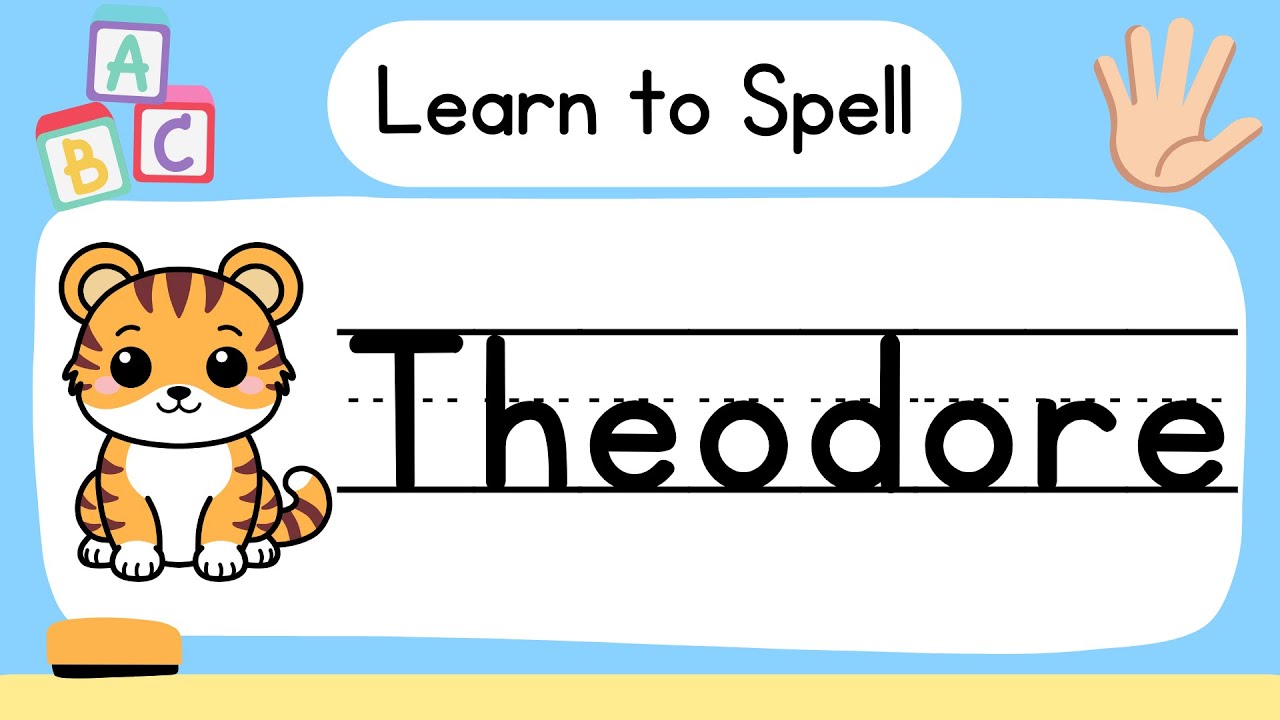How to Spell THEODORE - 5 Minute Memory 🧠 - YouTube