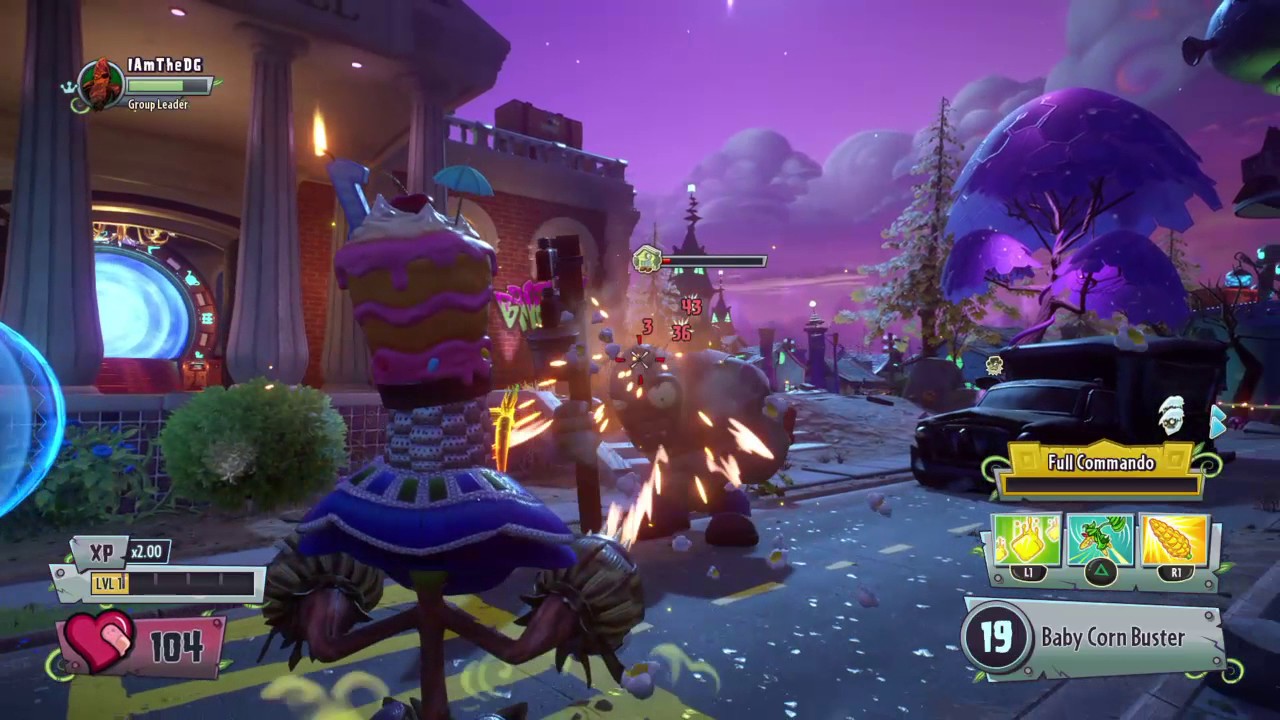 PvZ: GW2 - Frontline Fighters Update, Commando Corn Unlocked (Commando ...