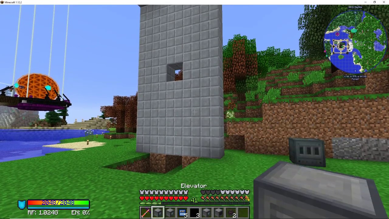 RF Tools Elevator Tutorial | FTB Revelation | Minecraft - YouTube