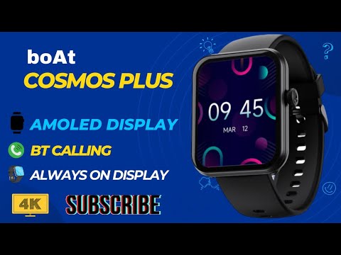 Unboxing And Details Review boAt COSMOS PLUS | BT Calling | Smart watch ...