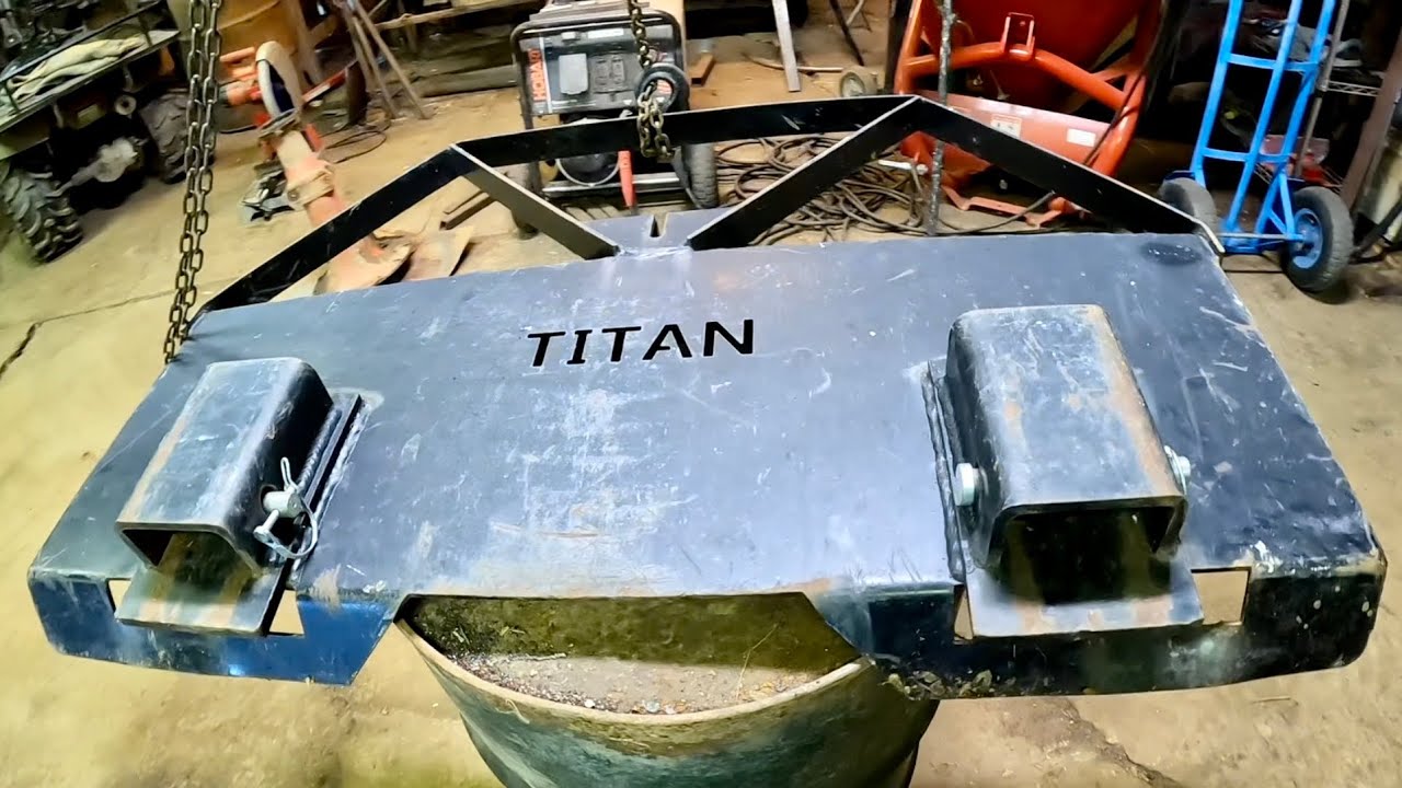 Can I Save These Mangled Pallet Forks from the Scrap Yard? - YouTube