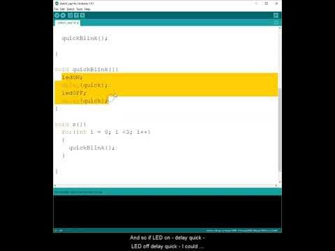 EG207 Arduino: Functions and For Loops - YouTube