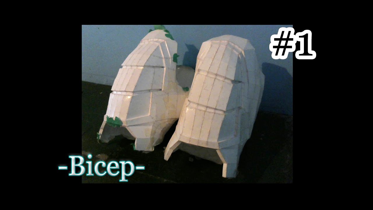 Bíceps Iron Man en papel #1 - YouTube