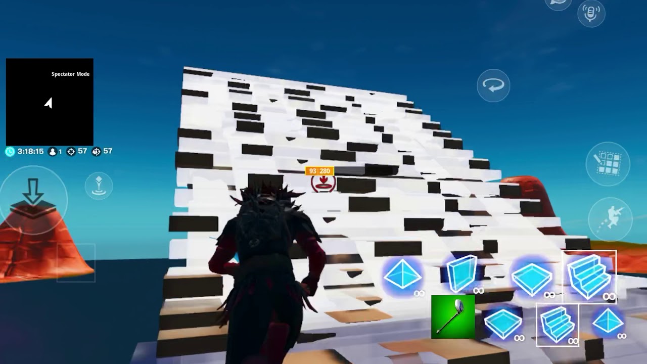 My mobile builds in Fortnite!!! - YouTube