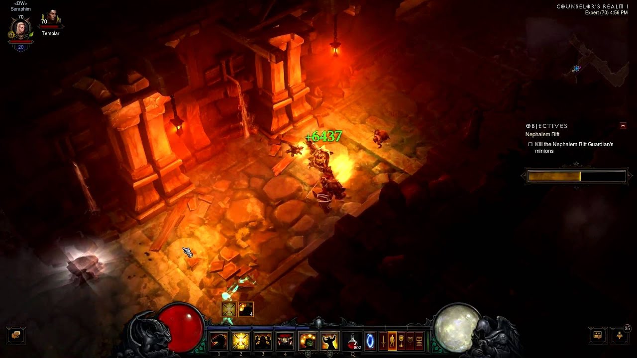 Let's Play Diablo III - Part 20 - Nephalem Rift (Expert) - YouTube