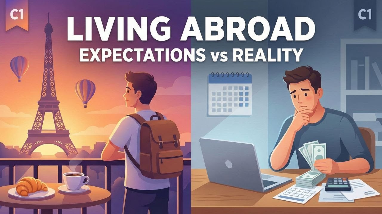 Living Abroad: Expectations vs Reality | C1 Advanced English Listening ...