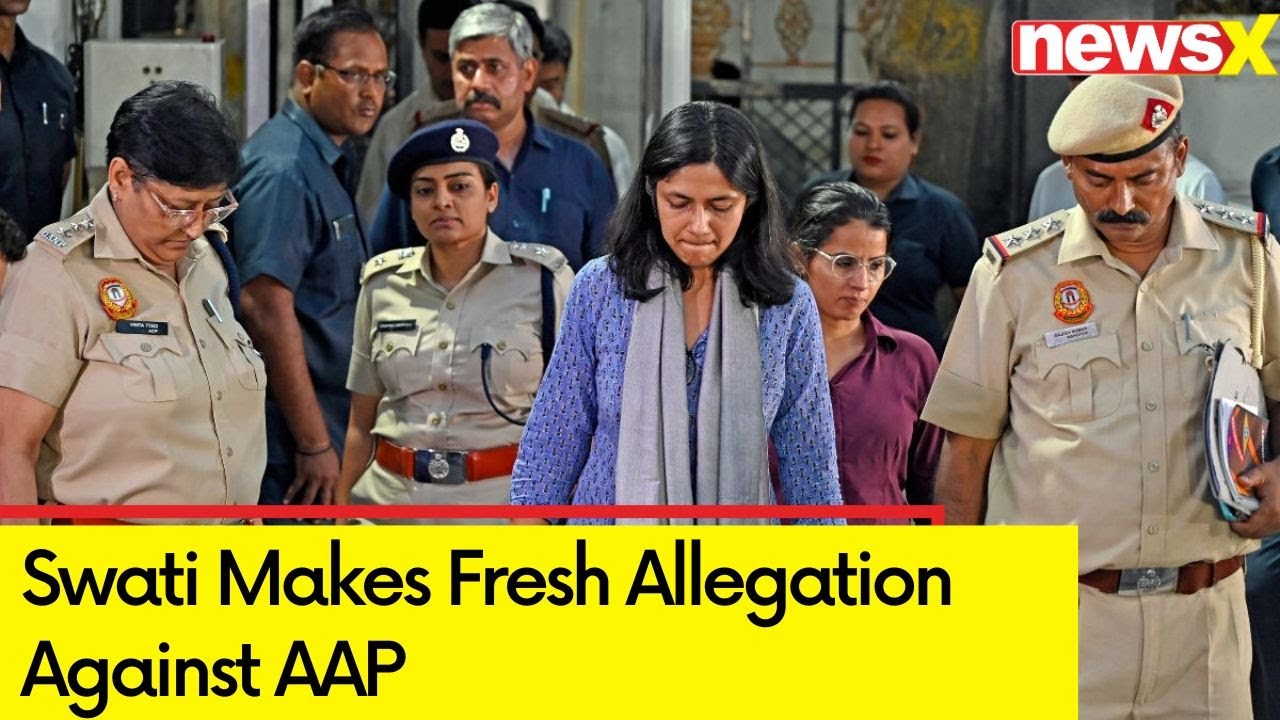 Swati Maliwal Makes Fresh Allegation Against AAP | Maliwal Assault Row ...