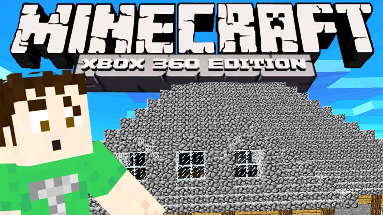 Minecraft Xbox 360 - STONE ROOF - YouTube