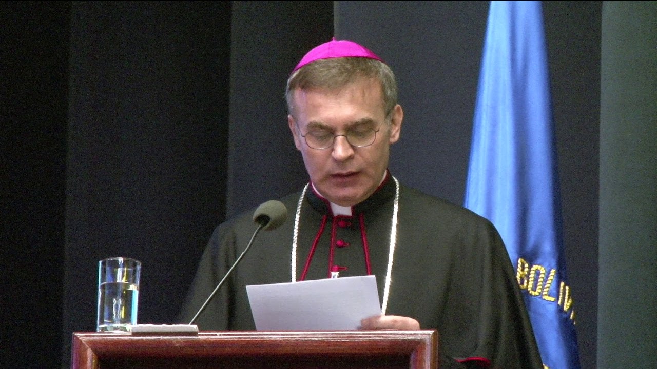 04 Discurso magistral de S.E.R. Monseñor Angelo Accattino - YouTube