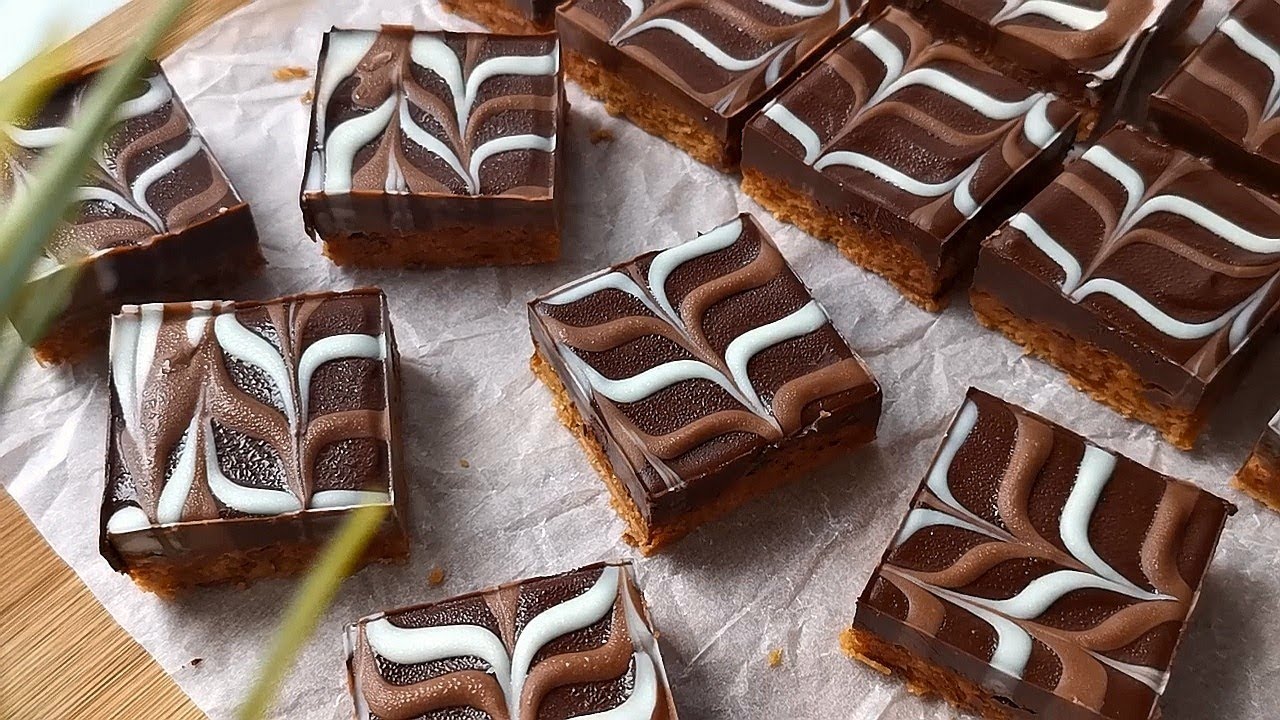 Biskut Marble Shortbread | Resepi tanpa telur | Marble Shortbread ...