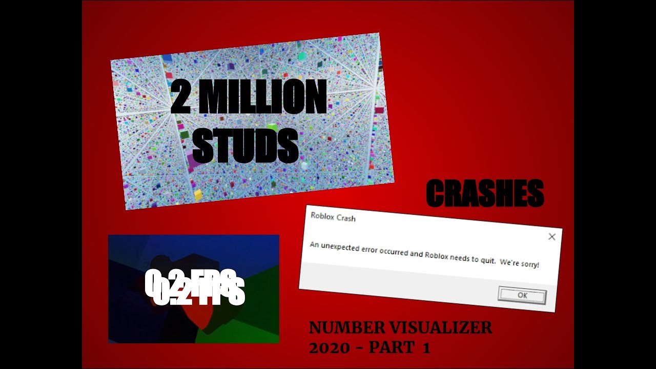Trying to spawn 2 MILLION STUDS in Number Visualizer 2020 - YouTube