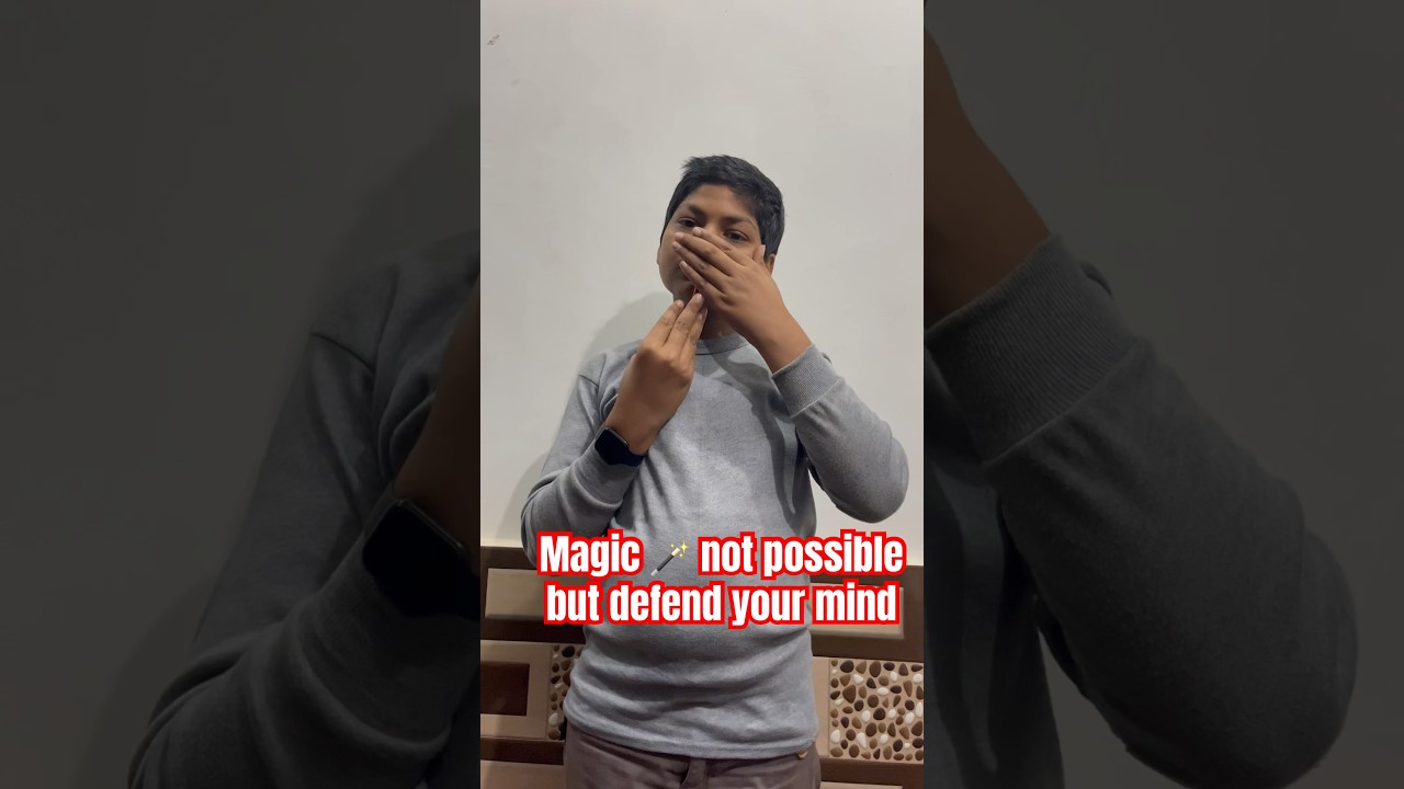 Magic 🪄 not possible but defend your mind - YouTube