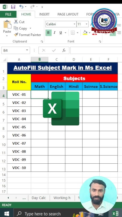 Automatic Mark sheet in Ms Excel | Excel Amazing Tricks 💯 | #excel #shorts #tipsandtricks # ...