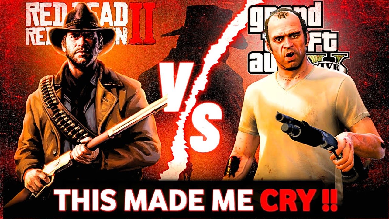 GTA 5 vs RDR2 – Which Game Had the Most Powerful Ending? - YouTube