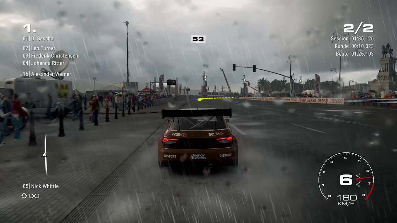 GRID - AUDI S1 quattro Concept at Havana at Rain - YouTube