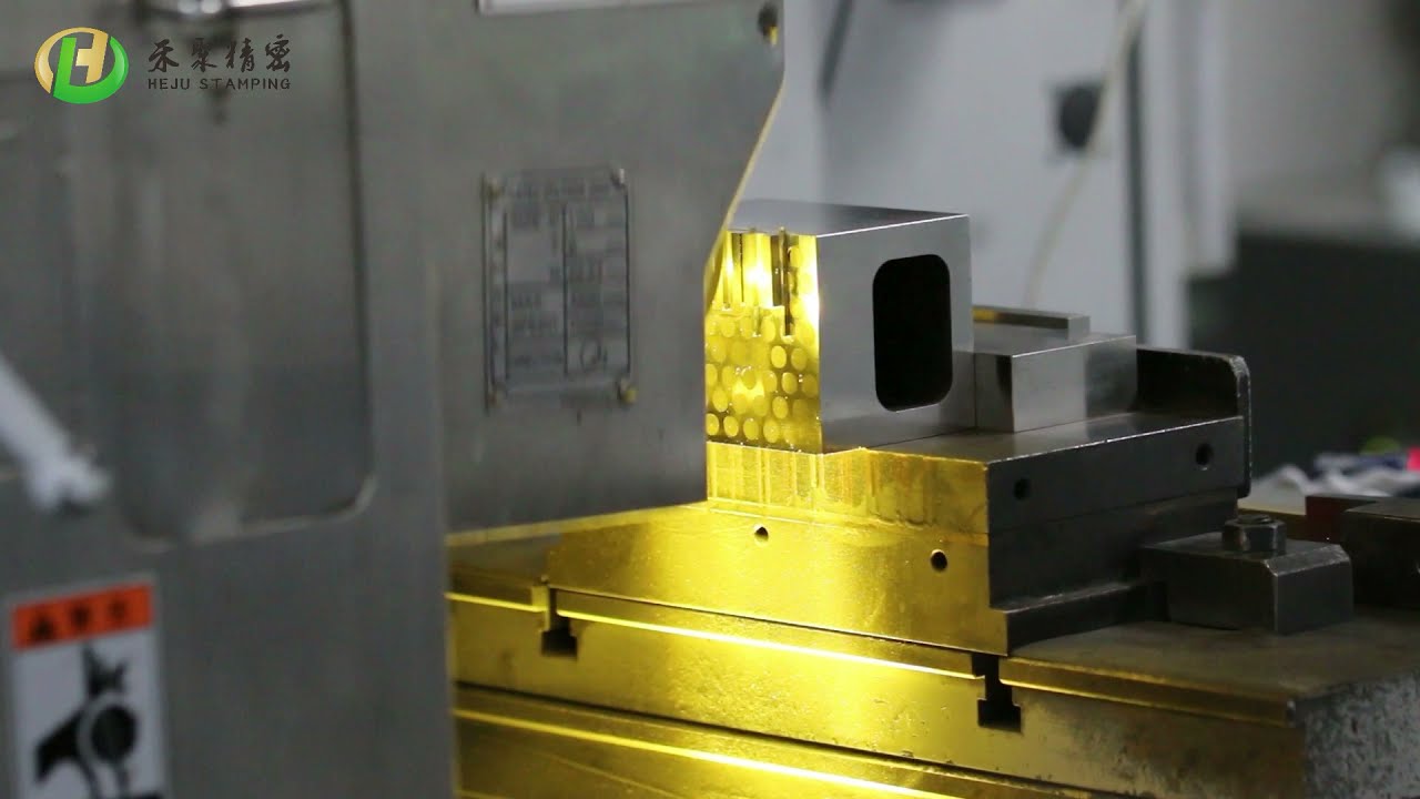 Stamping Die Components: AMADA Profile Grinding Process - YouTube