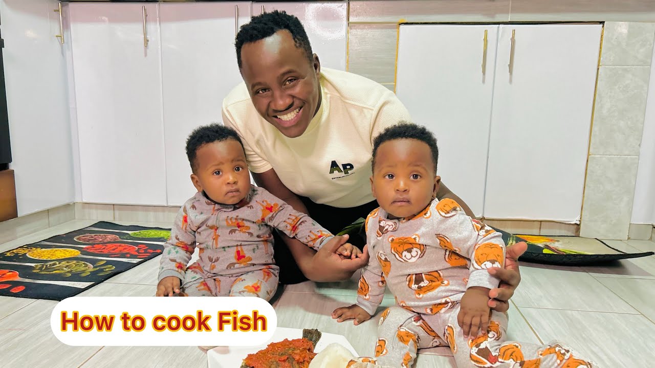 Twins Cooking Dinner With Daddy-See What Happened🥰 - YouTube