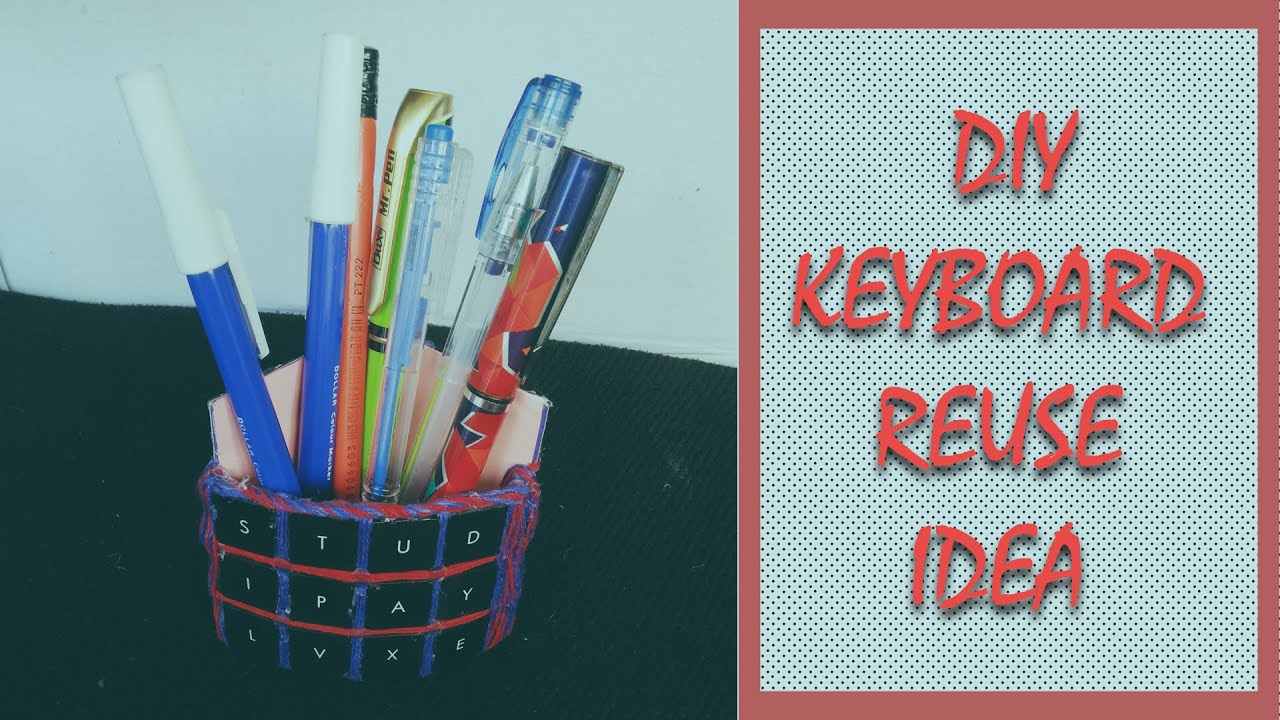 KEYBOARD REUSE IDEA [DIY IDEA] #artoftech - YouTube