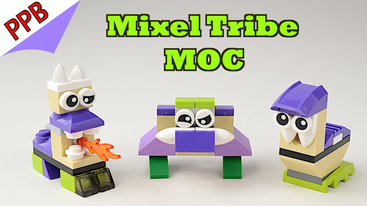 Midweek Micro #31: Mini Mixels Gardenz tribe MOC / Lego stop motion ...