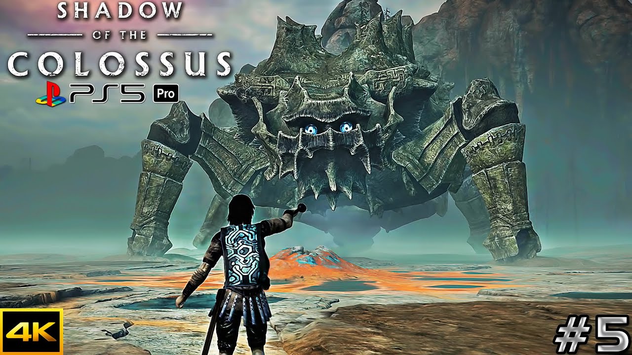 Shadow Of The Colossus REMAKE: PS5 PRO GamePlay - Walkthrough Part 5 ...