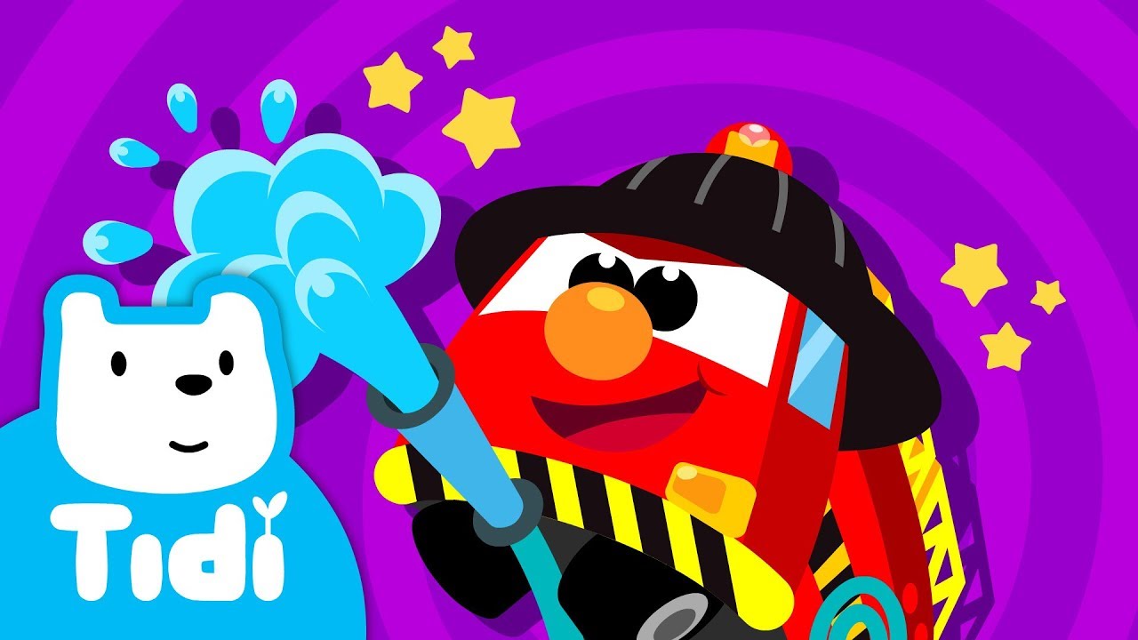 Go Go Fire Truck Song ♪ | Car Songs | Vehicle Songs | Sing Along with ...