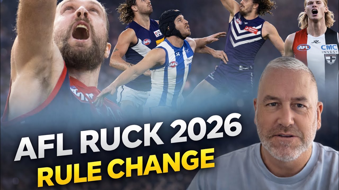 AFL 2026 | New Ruck Rule Centre Bounce Breakdown - YouTube
