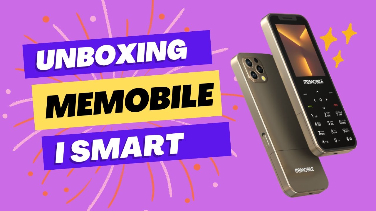 UNBOXING & REVIEW meMOBILE i SMART 2.4" DISPLAY BUILT IN LUDO GAME ...