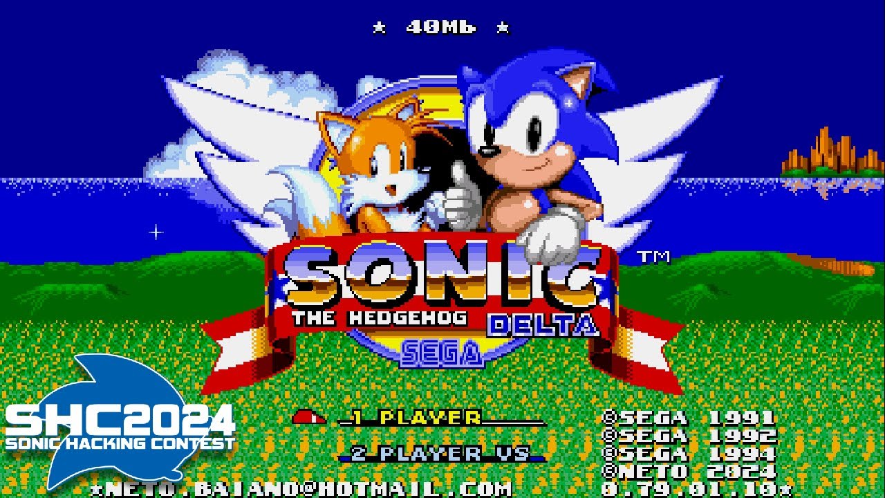 Sonic Delta Next (40Mb) (SHC '24 Update) Full Game Playthrough (1080p ...