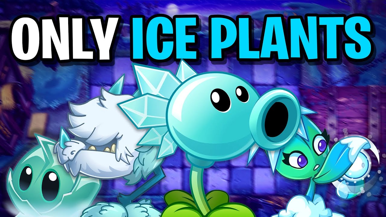 Can You Beat DARK AGES With Only Ice Plants? (PVZ2) - YouTube