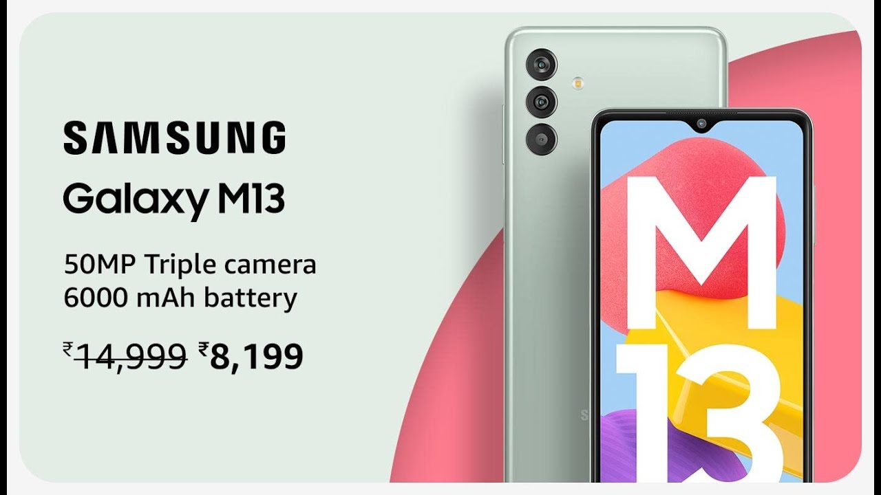 Samsung Galaxy M13 Unboxing First Impression - YouTube