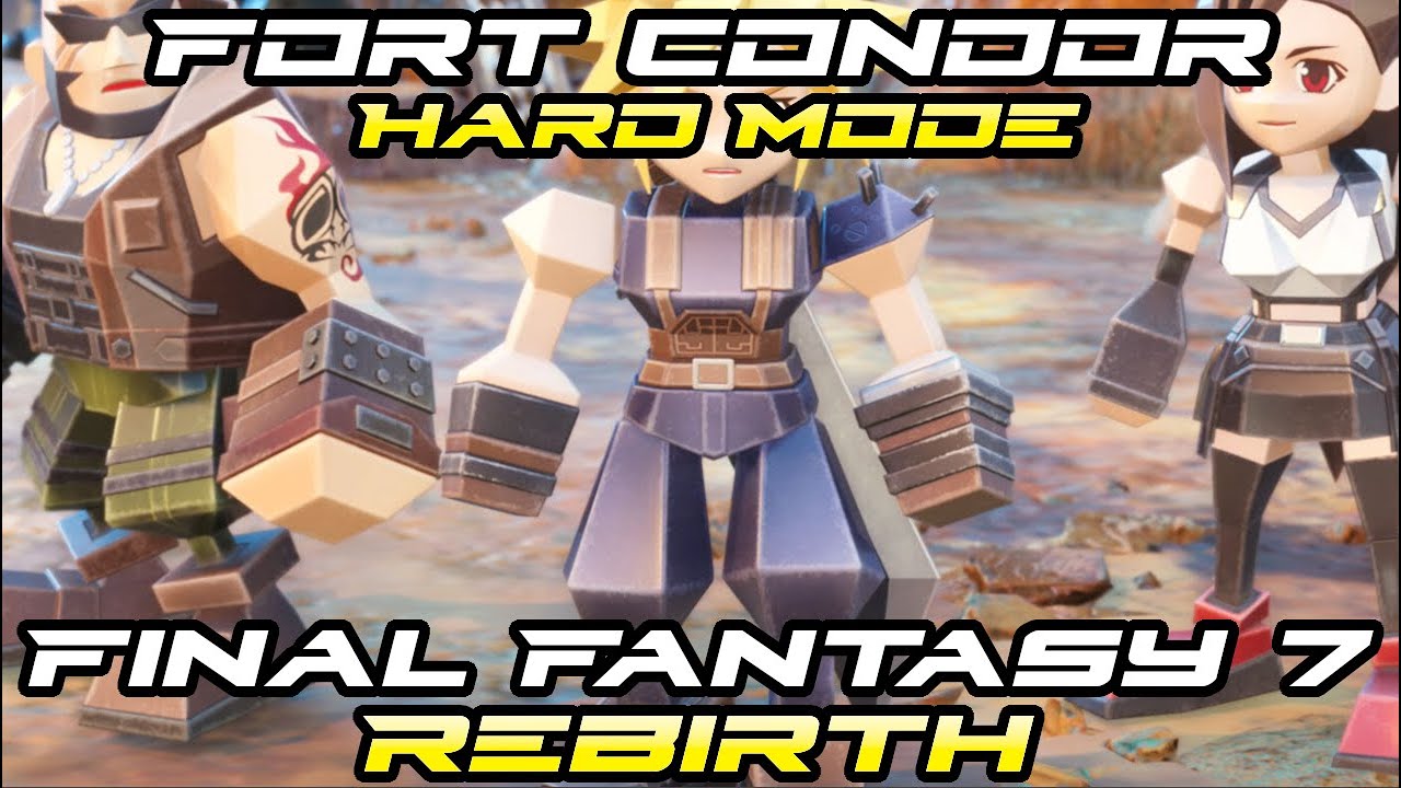 Final Fantasy VII: Rebirth | Fort Condor: Mini Game Hard Mode - YouTube