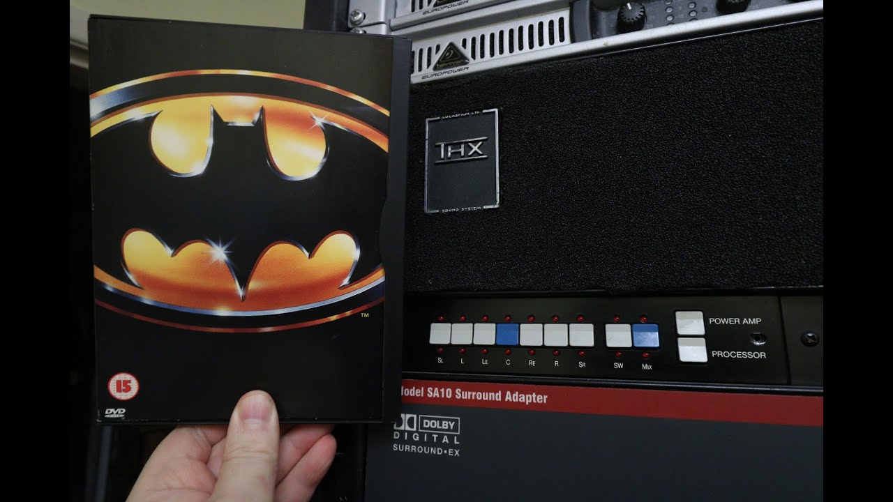 batman , THX/TAP six track Dolby Stereo , lucasfilm ltd THX sound ...