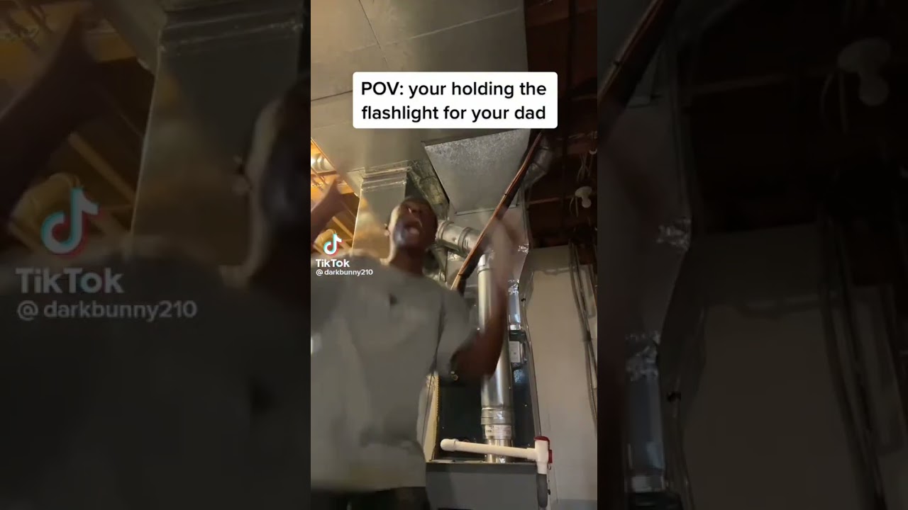 #light #dad #meme holding the flashlight for your dad - YouTube