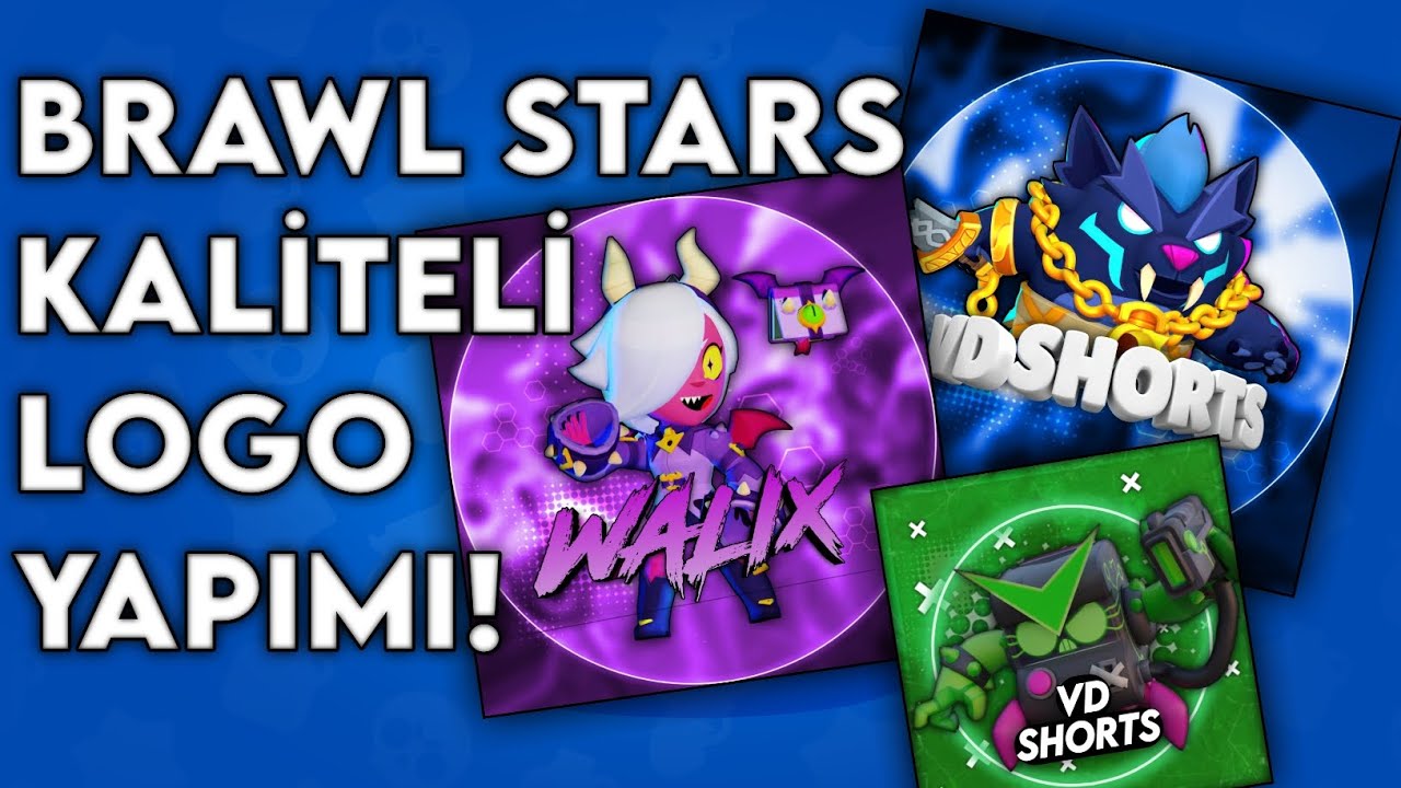 Brawl Stars Kaliteli Logo Yapımı 🔥 3D Text Logo ve Daha fazlası ️ ...