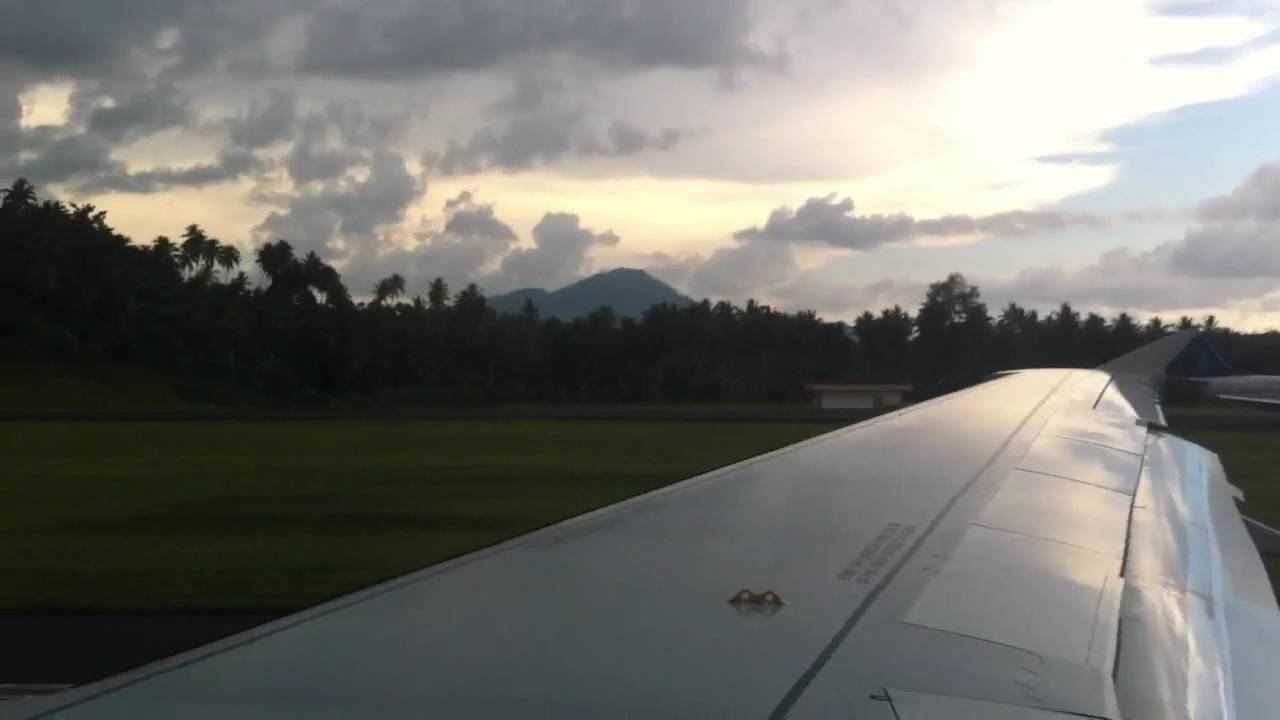 Manado MDC - SIngapore SIN take off Silkair - YouTube
