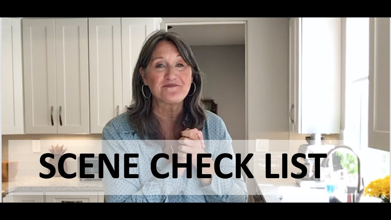 Scene Checklist | Writing Great Scenes - YouTube