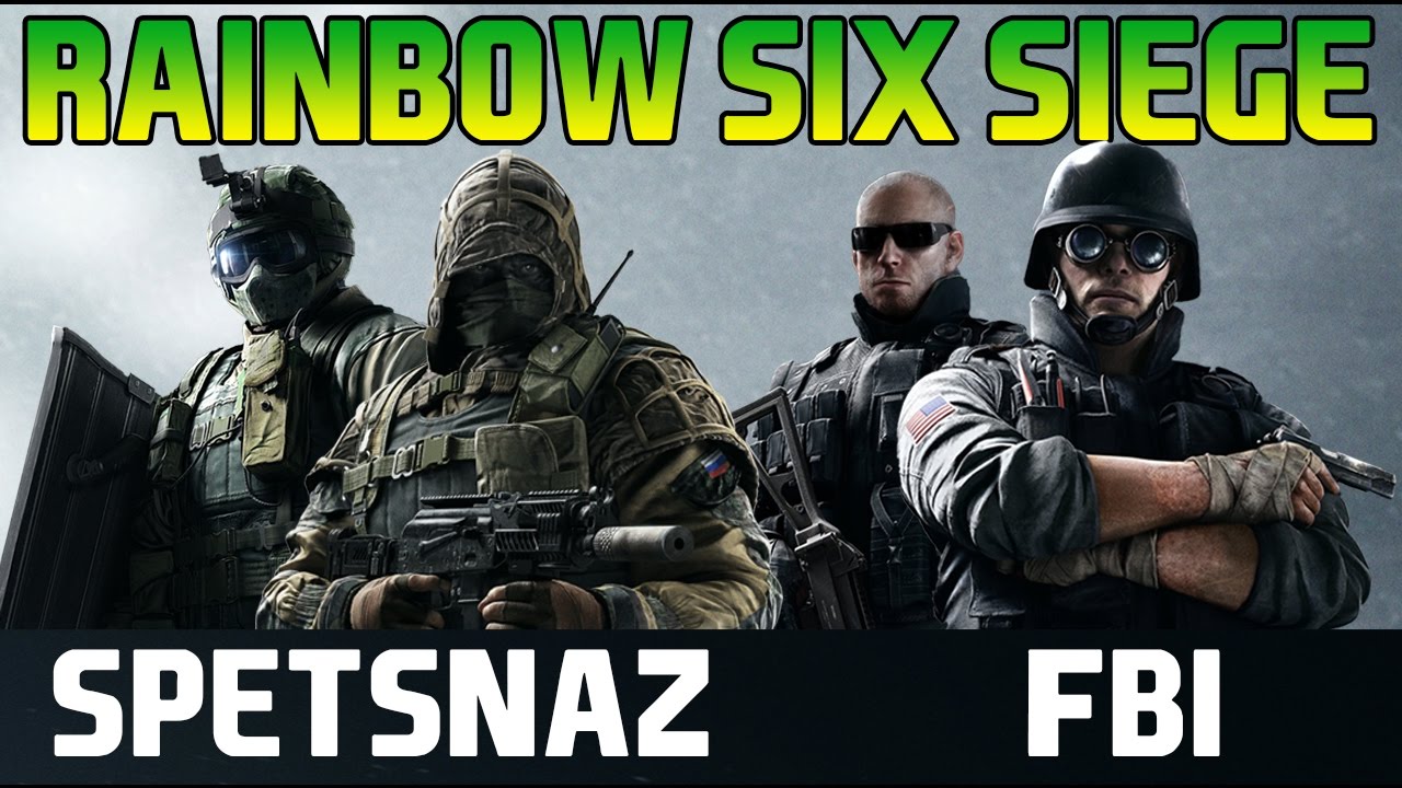 OPERATORI SPETSNAZ E FBI - Rainbow Six Siege ITA - - YouTube