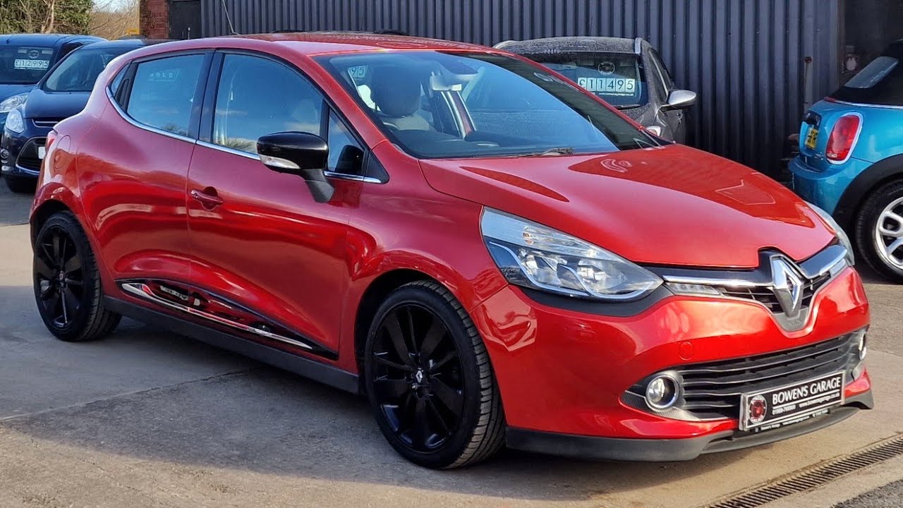 2013 (63) Renault Clio Dynamique S Nav 0.9T in Flame Red. 51k Miles. 9 ...