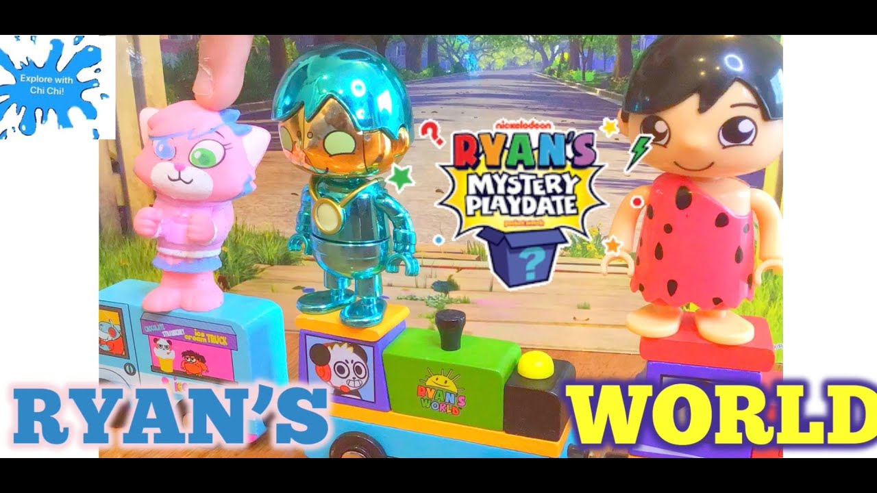 Ryan’s World Ryan’s Toy Review Train Set | Pretend Play with Ryan’s ...