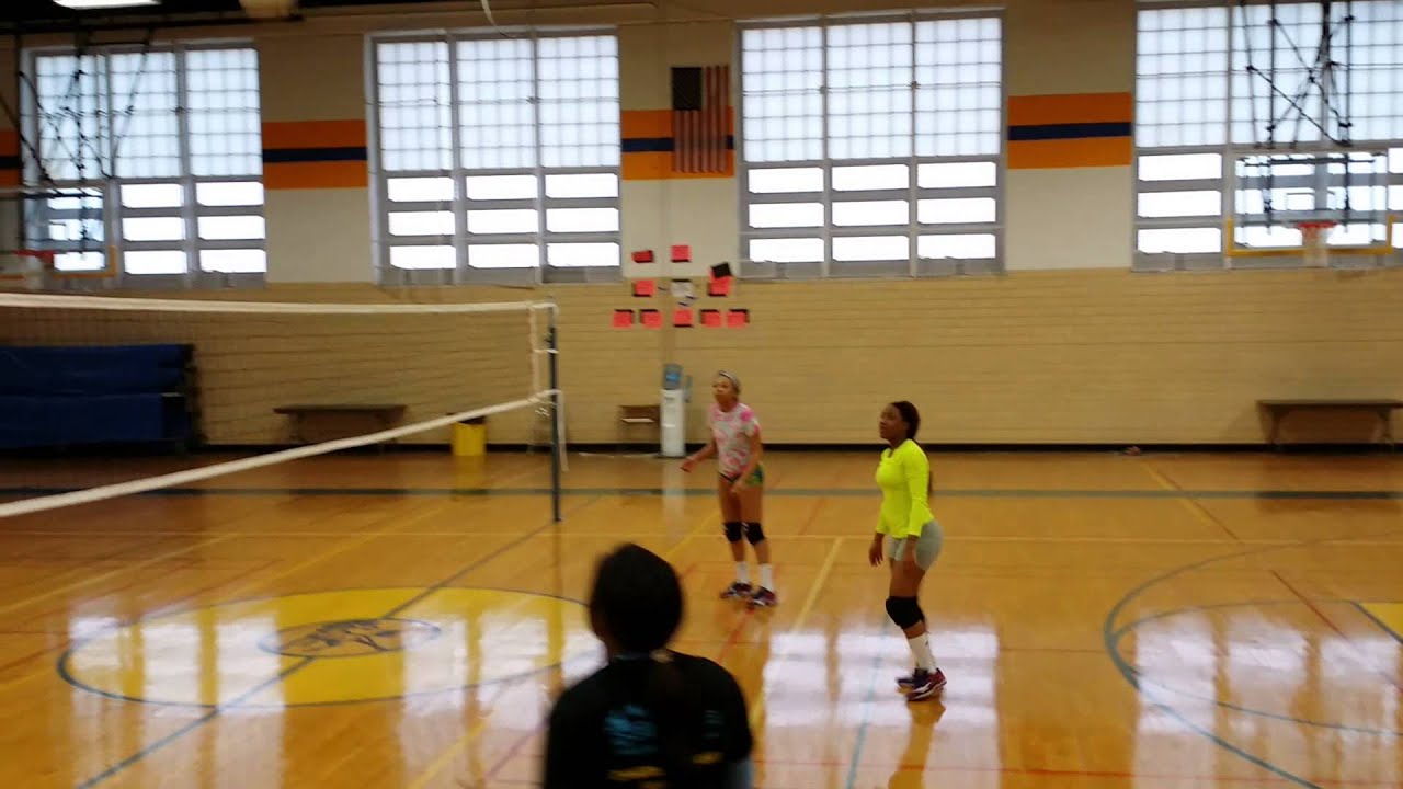 Kaylyn High Baltimore Starlings - Volleyball Pract - YouTube