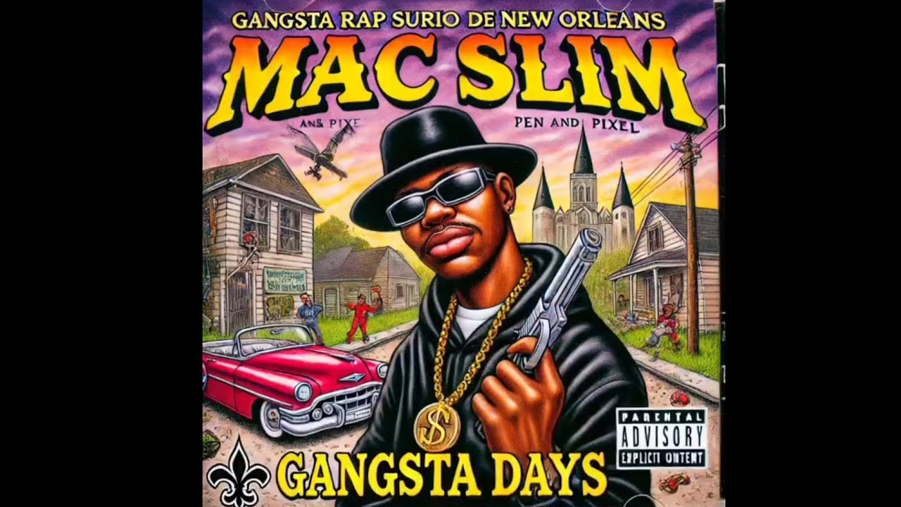 Mac Slim – Gangsta Days: Streets Never Sleep #gangstarap - YouTube
