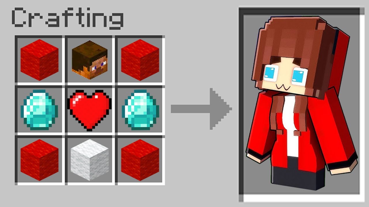 Is Crafting JJ Girl in Minecraft Maizen Actually Harder Than You Think ...