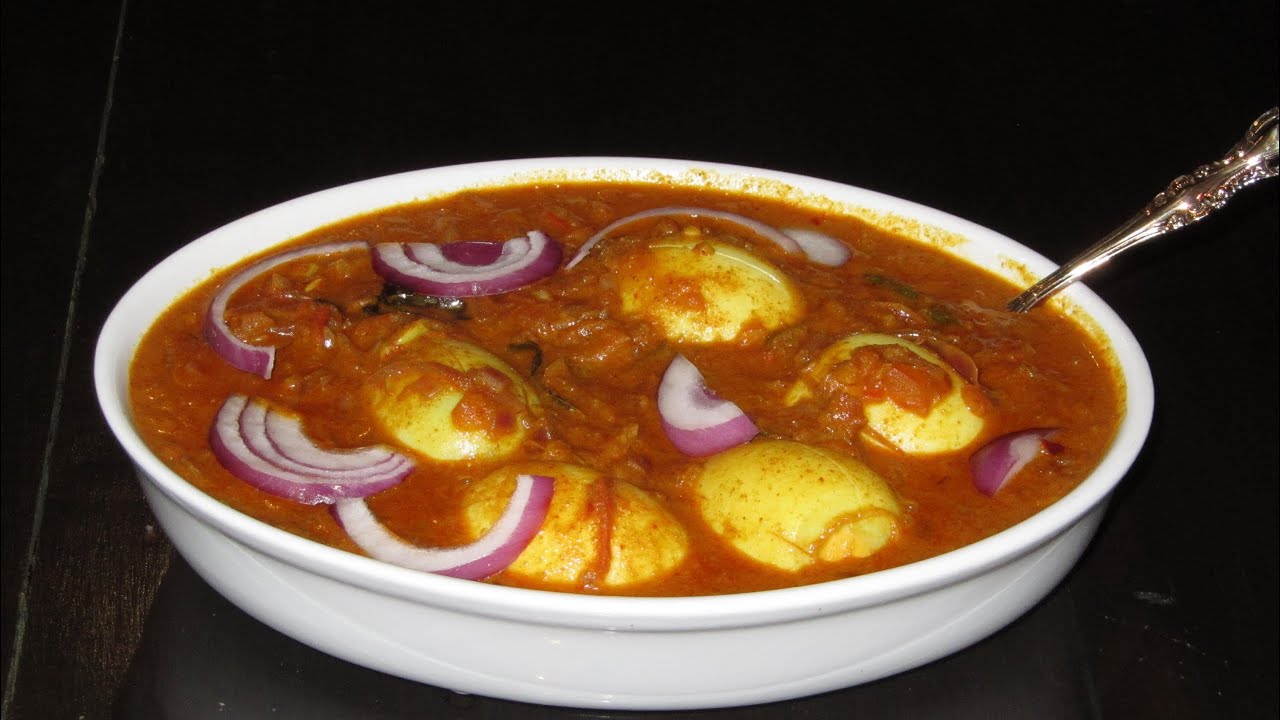 Egg Curry - Malabar Mutta Roast - YouTube