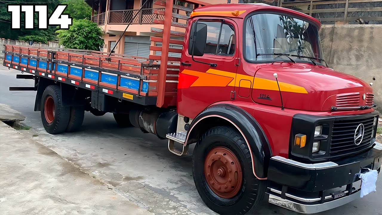 MERCEDES BENZ 1114 À VENDA #truck #toco - YouTube