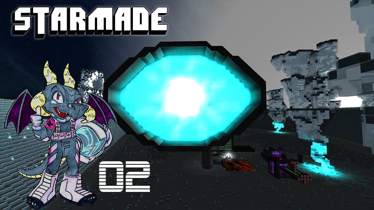 Lets Play StarMade (Starmada Server) Episode: 2 "Digi's All Seeing Eye ...