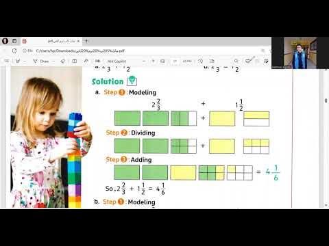 Using Models Add and Subtract mixed Number | Lesson 3 | Unit 9 | Grade ...