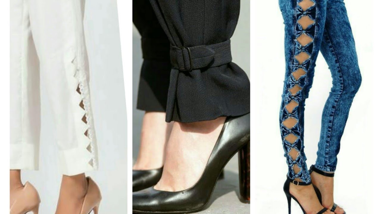 Top100 Trendy And Stylish Designer's Trousers Designs Ideas|Trousers ...