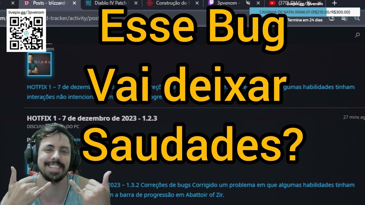 DIABLO 4 S2: HOTFIX! CONSERTARAM O BUG PRINCIPAL! - YouTube