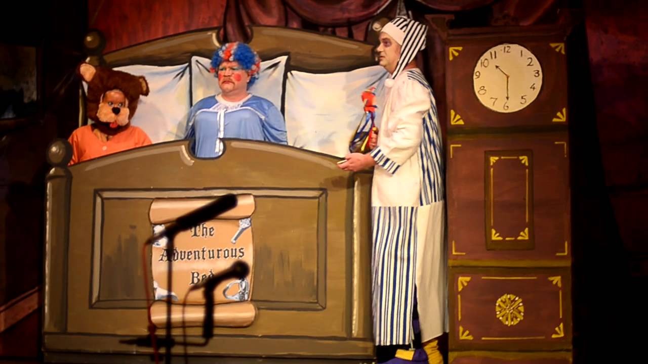 CAMELOT the Panto 2012 Winterslow Scene 7 - hotel in the shrieking bog ...